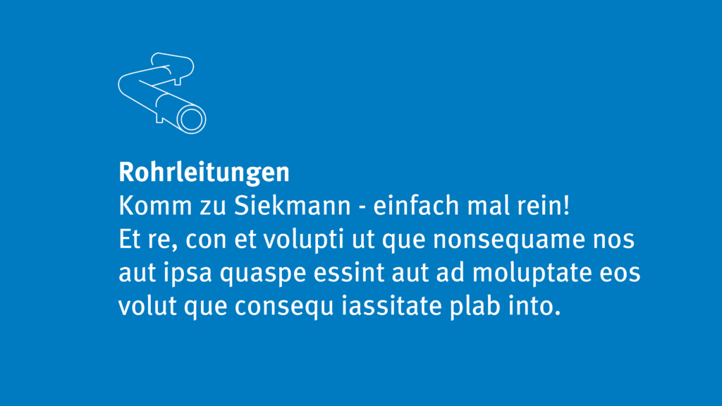 rohrleitungen | Siekmann Econosto